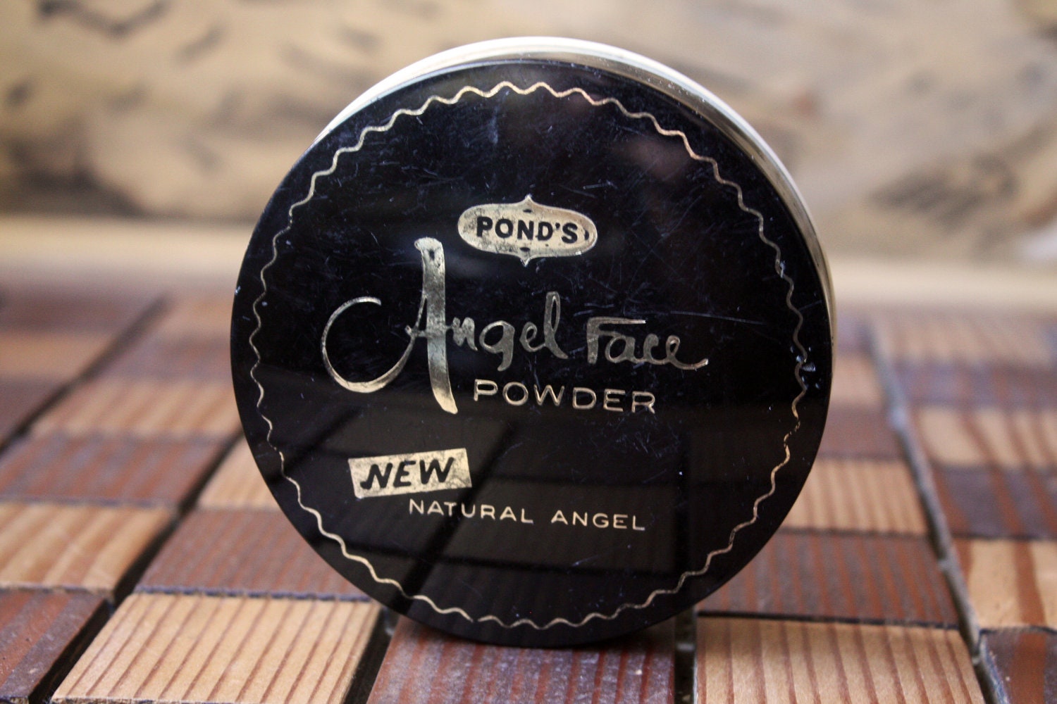 Vintage Pond's Angel Face Powder Case by NostalgiaNest on Etsy