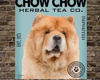 Chow chow art | Etsy