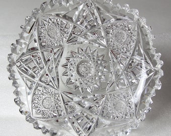 Popular items for cut glass bowls on Etsy