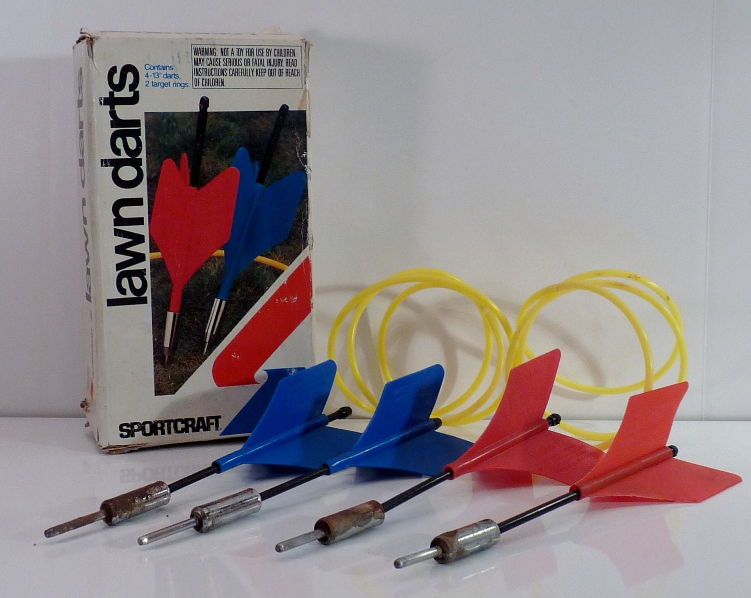 Vintage Regent JARTS/Sportcraft Lawn Darts Set in Box