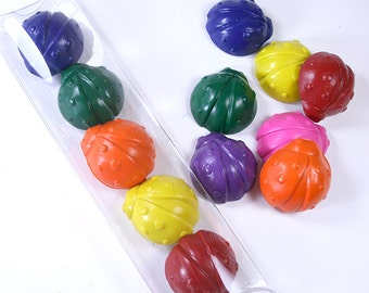 Spring garden crayon stick set of 4 crayons by Scribblers