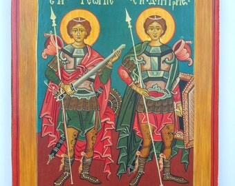 Miniature icon of Saint Imelda Catholic Patron by DeniseClemenco