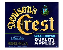 Popular items for washington apple on Etsy