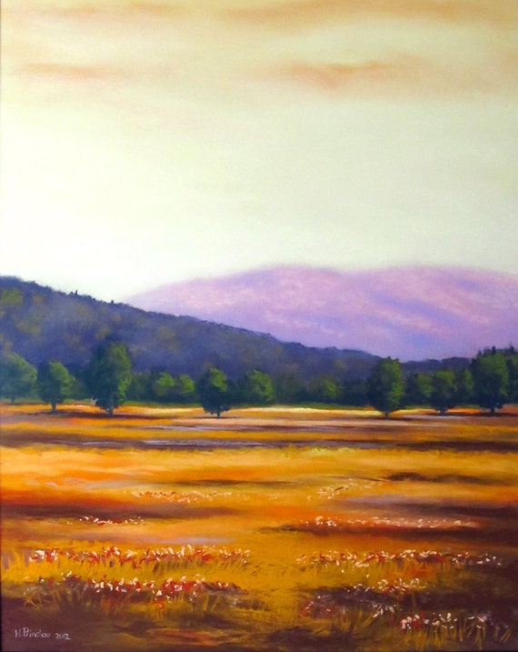 Nature Pastel Paintings