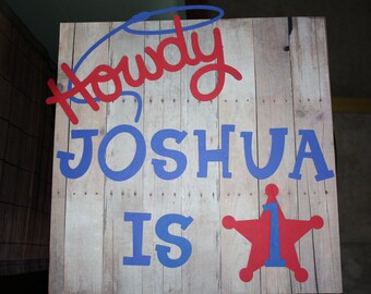 Howdy sign | Etsy