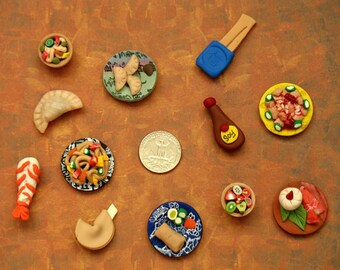 Popular items for mini food magnets on Etsy