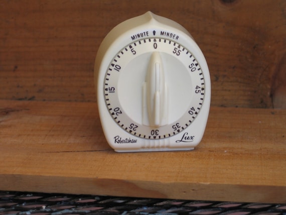 Vintage Robertshaw Lux Kitchen Timer Minute Minder