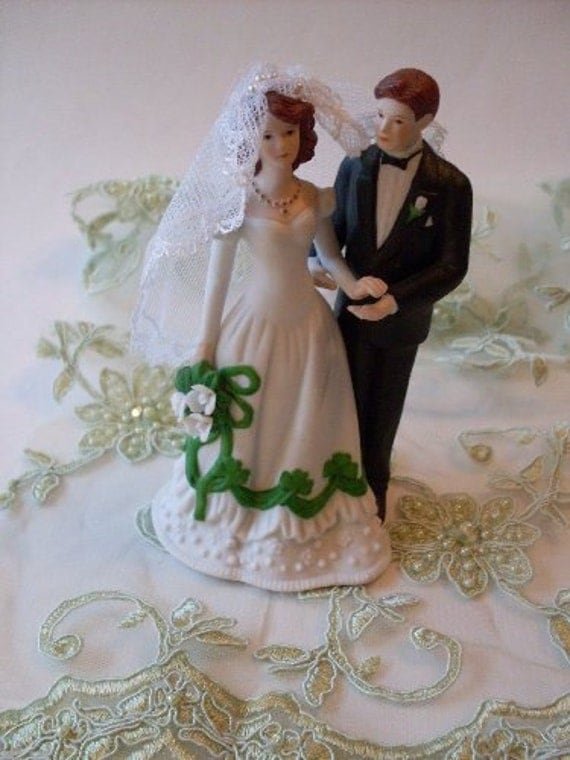 Irish Celtic Wedding Cake Toppers