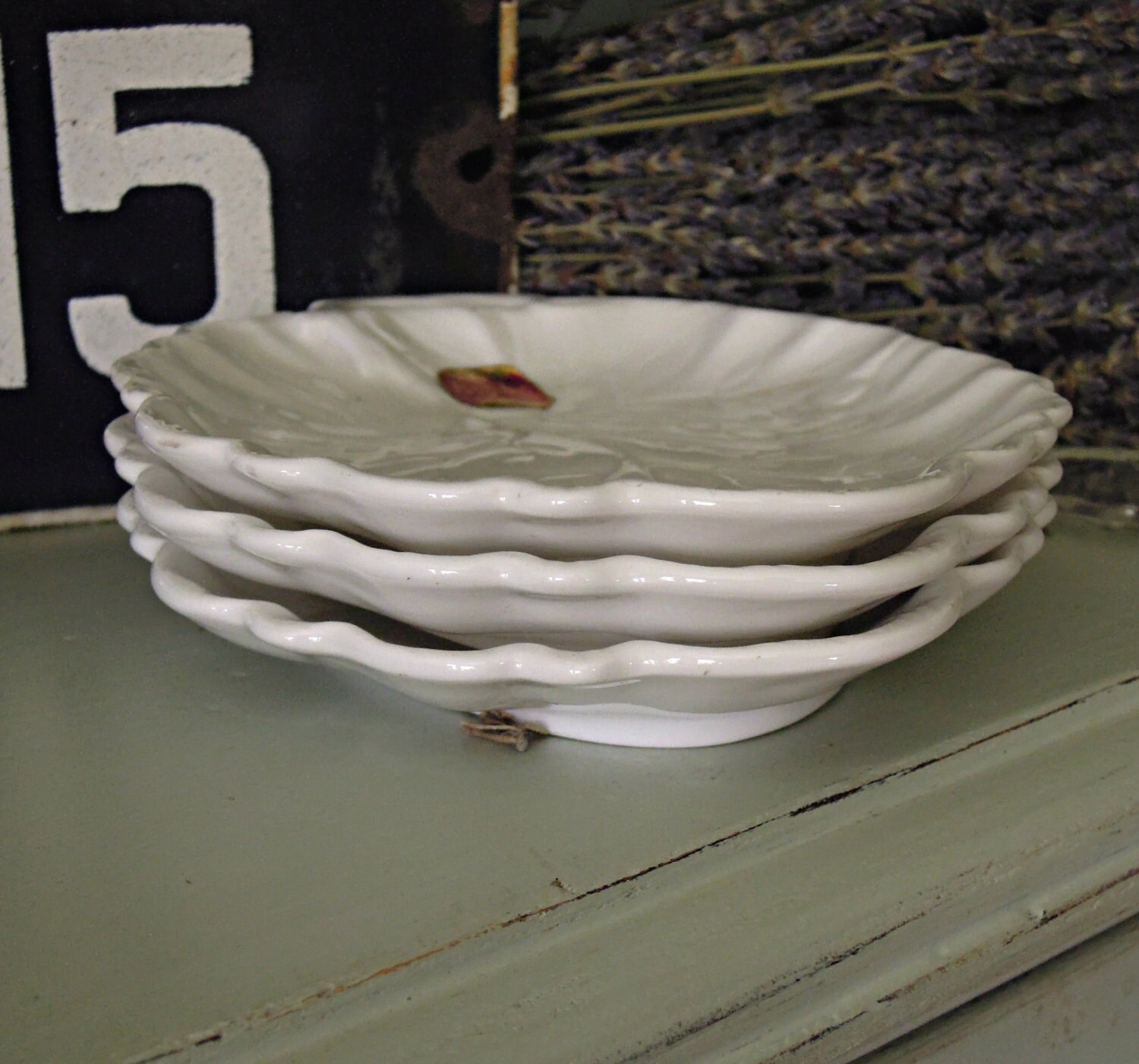 Three Vintage Spode Leaf Pattern Dishes / Small Plates – Haute Juice