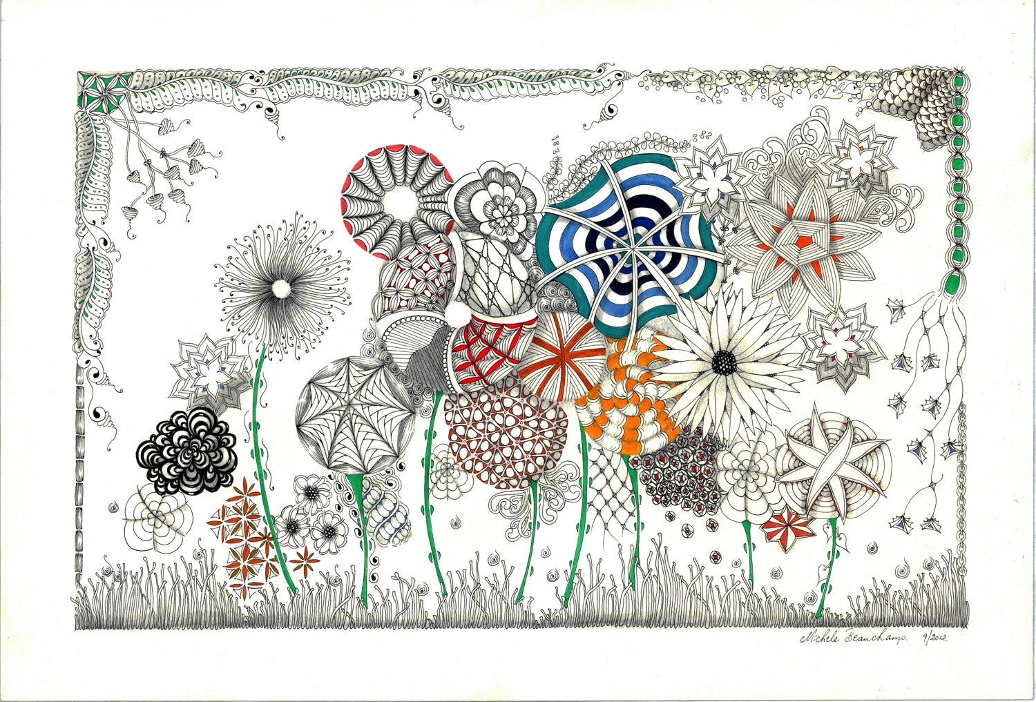 Zentangle Inspired Art