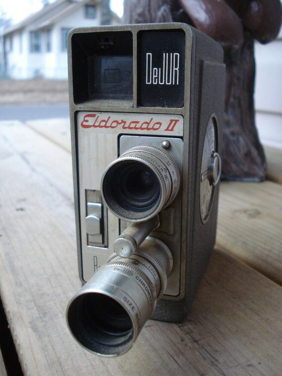 Vintage AMSCO Corp. DeJur Eldorado II 8mm Movie Camera