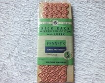 Unique gold rick rack related items | Etsy