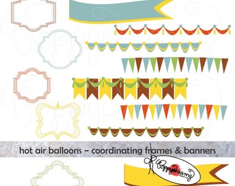 Fall Borders Frames & Labels: Clip Art Pack Card Making