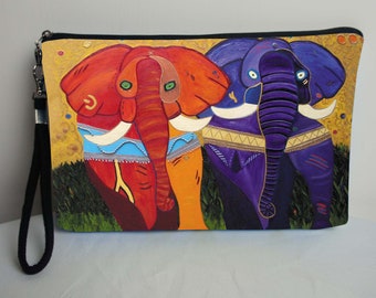 Elephant pouch | Etsy
