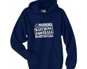 Funny WARNING Watching FOOTBALL t shirt Do Not by foultshirts