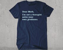 Popular items for funny math t shirt on Etsy