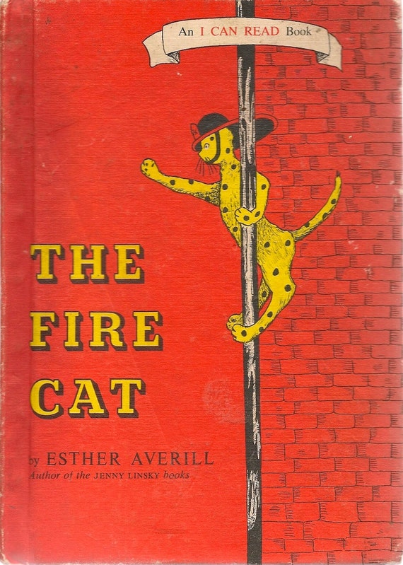 VINTAGE KIDS BOOK The Fire Cat An I Can Read Book