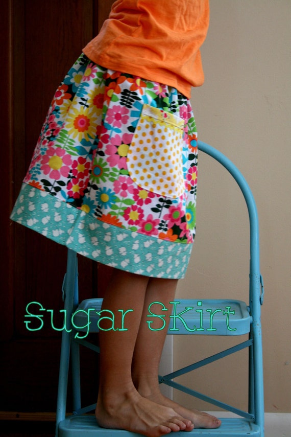 Instant Download The SUGAR Skirt DIY Tutorial by littlebirdlanellc