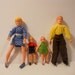 Complete Vintage Blue Box Toys Dollhouse Family by MrsOddsandends