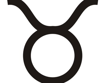 Popular items for taurus symbol on Etsy