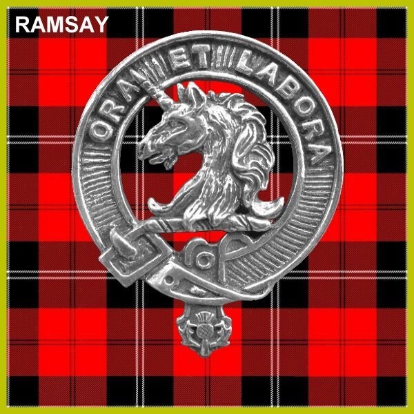 Ramsay Clan Crest Scottish Cap Badge CB02