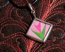 Popular items for flower quilt blocks on Etsy