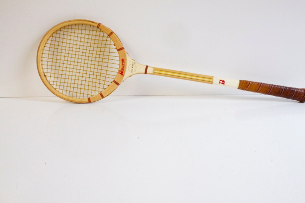 Vintage Bancroft Super Winner Wooden Squash Racket