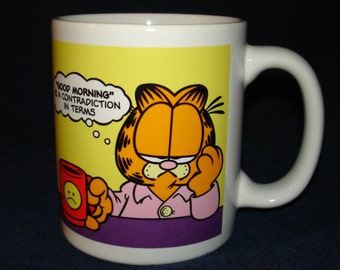 Popular items for garfield mug on Etsy