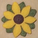 Flower Candle Mat Pattern