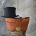 1900s Collapsible Top Hat and Case