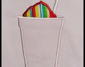Items similar to Snowball Applique Machine Embroidery Design on Etsy