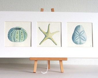 Triptych painting | Etsy