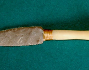 Pedernales River Flint Knife