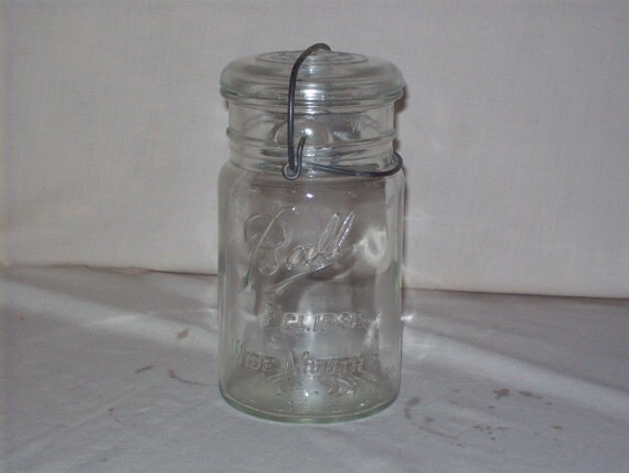 Vintage Ball Eclipse Quart Jar Wide Mouth with by HoosierPickers