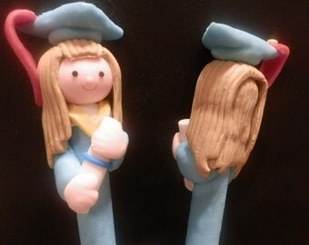 Items similar to Miniature , Cute Little Polymer Clay Fimo - Figurine ...