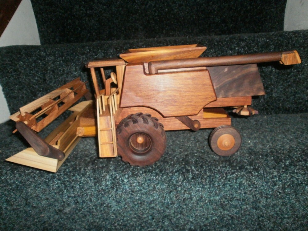 Hardwood combine handcrafted by wisconsinwoodchuck on Etsy