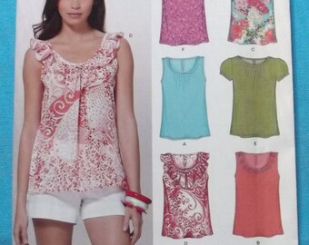 Set of Six Summer Tops Pattern