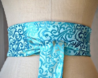 Unique turquoise sash related items | Etsy