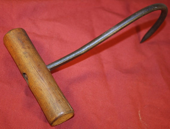 Antique Longshoreman's Cargo Hook Hay Baling Hook by brambledragon
