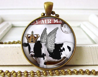 Cow with crown | Etsy