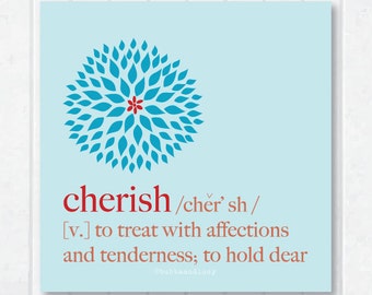 Cherish definition | Etsy