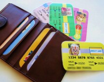 Unique custom credit card related items | Etsy