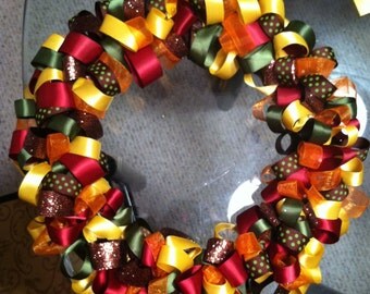 Popular items for fall ribbon on Etsy
