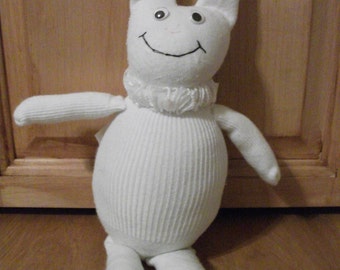 Items similar to PDF Tutorial - Sock Bunny Filled With Rice on Etsy