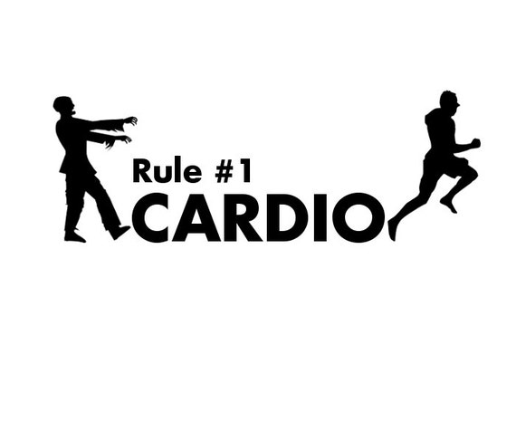 First rule of zombieland: Cardio. | Chaoticism
