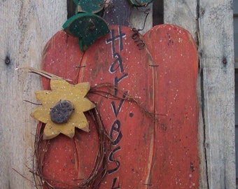 Items similar to Harvest Scarecrow Wood Craft Pattern for Fall ...