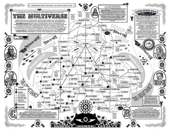 Items similar to Current Map of the Multiverse for PDF print out on Etsy