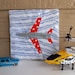 Airplane paper pieced quilt pattern in PDF