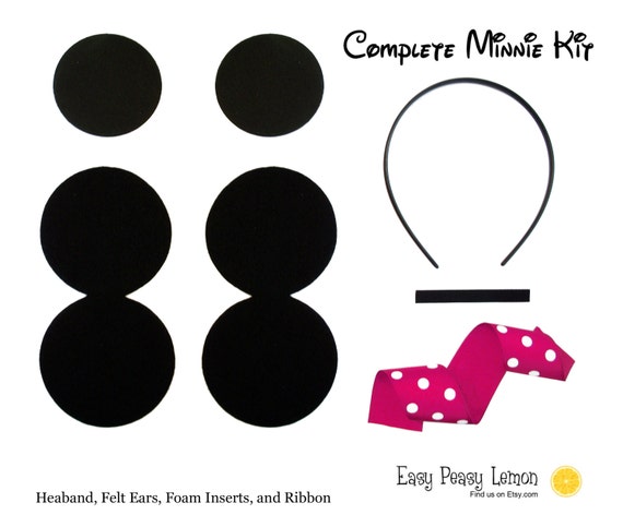 Diy Minnie Mouse Ears Template