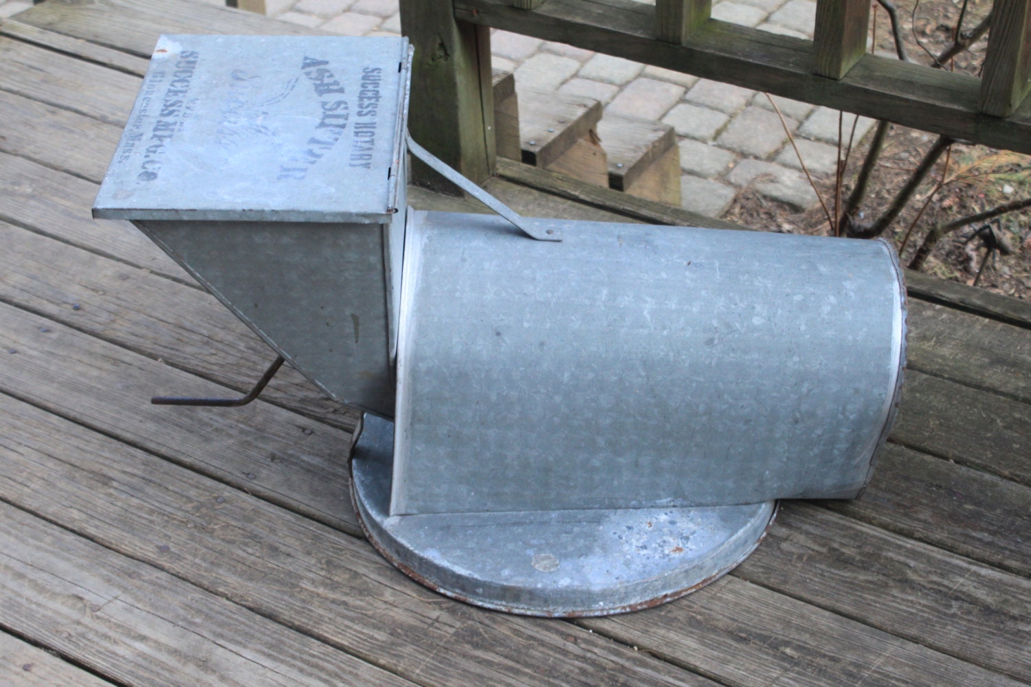 Items similar to Antique Early 1900's Rotary Ash Sifter on Etsy